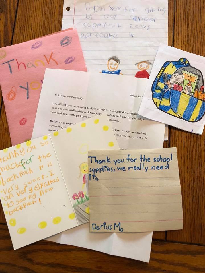 Back to School Backpack Program – Adopt a Family of Northern California